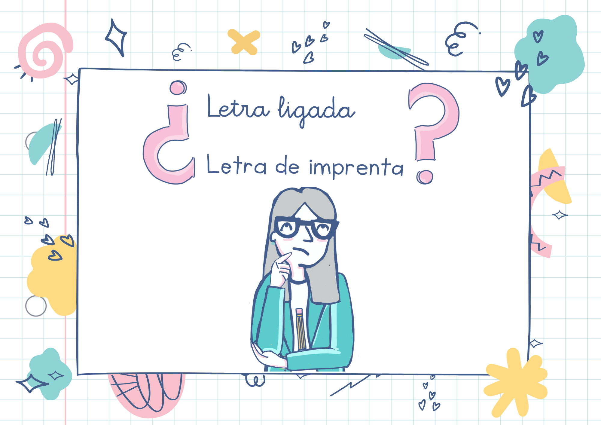 Letra ligada VS letra de imprenta… ¿qué es mejor para mi hijo/a? - Ayudarte