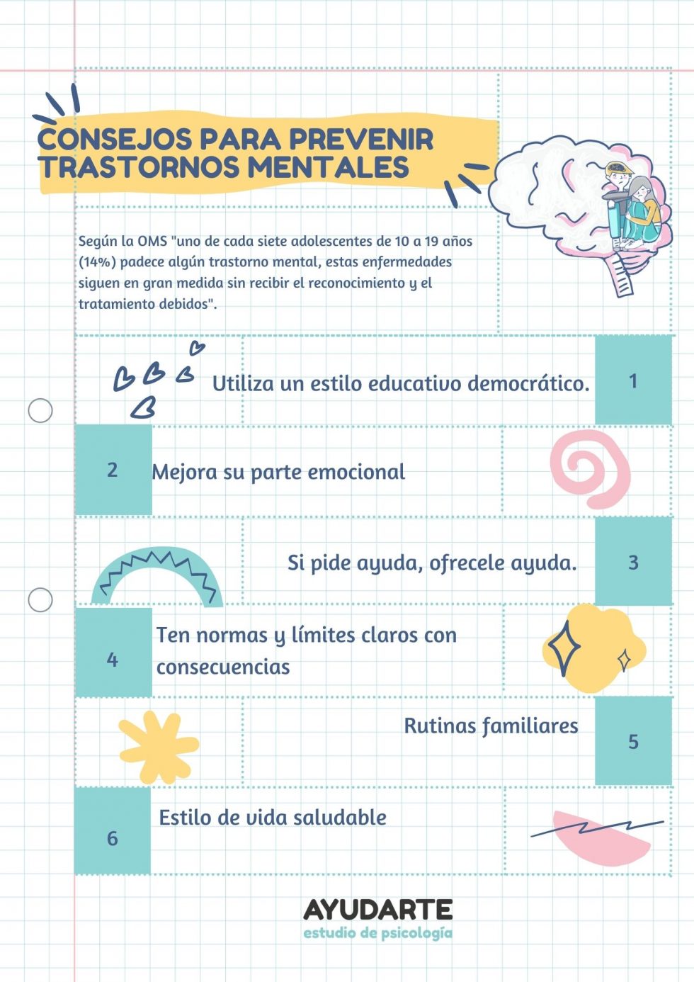 Los trastornos psicológicos más comunes en la adolescencia