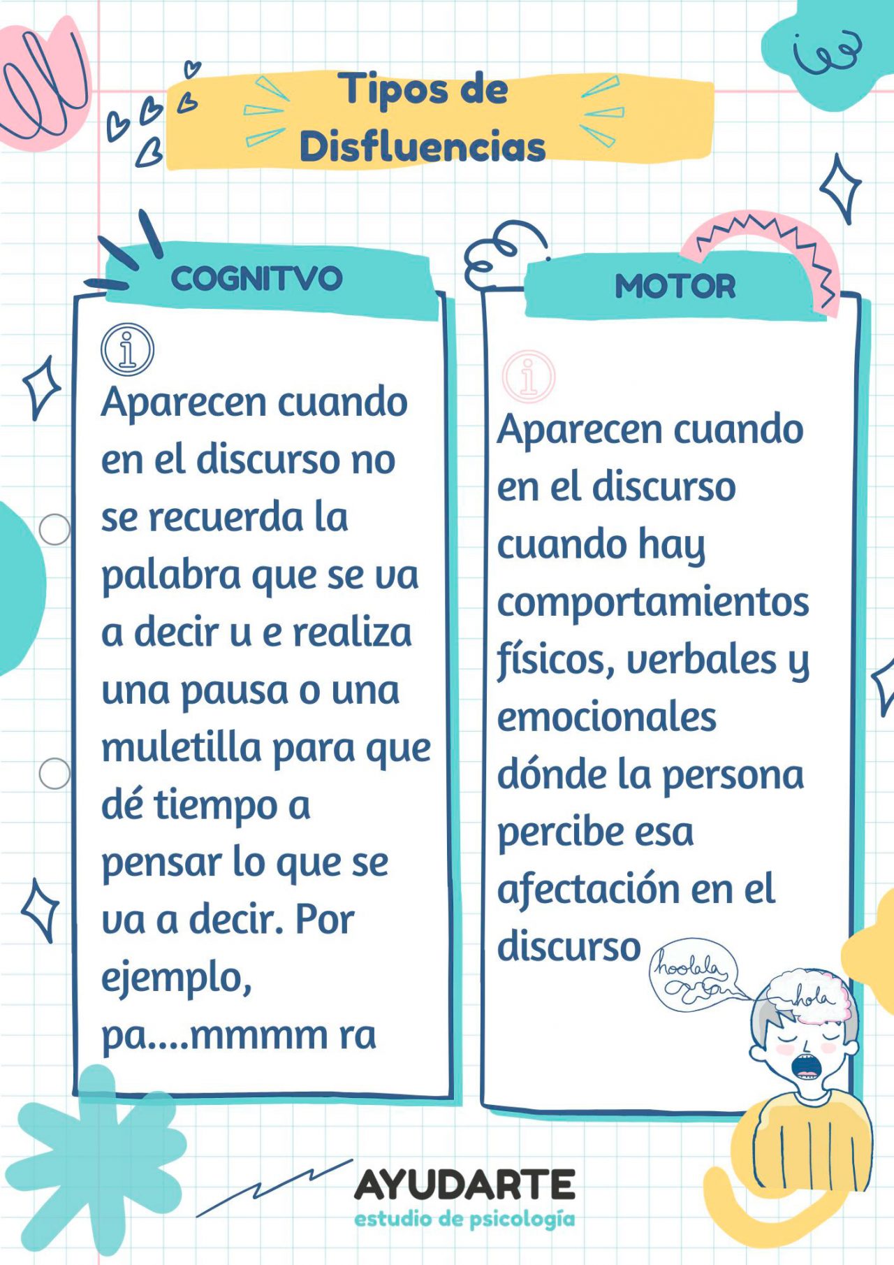 Tartamudez en edad infantil, ¿cómo identificar la disfemia?