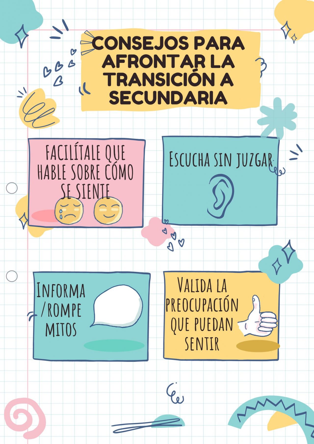 Consejos para afrontar la transición a secundaria con éxito
