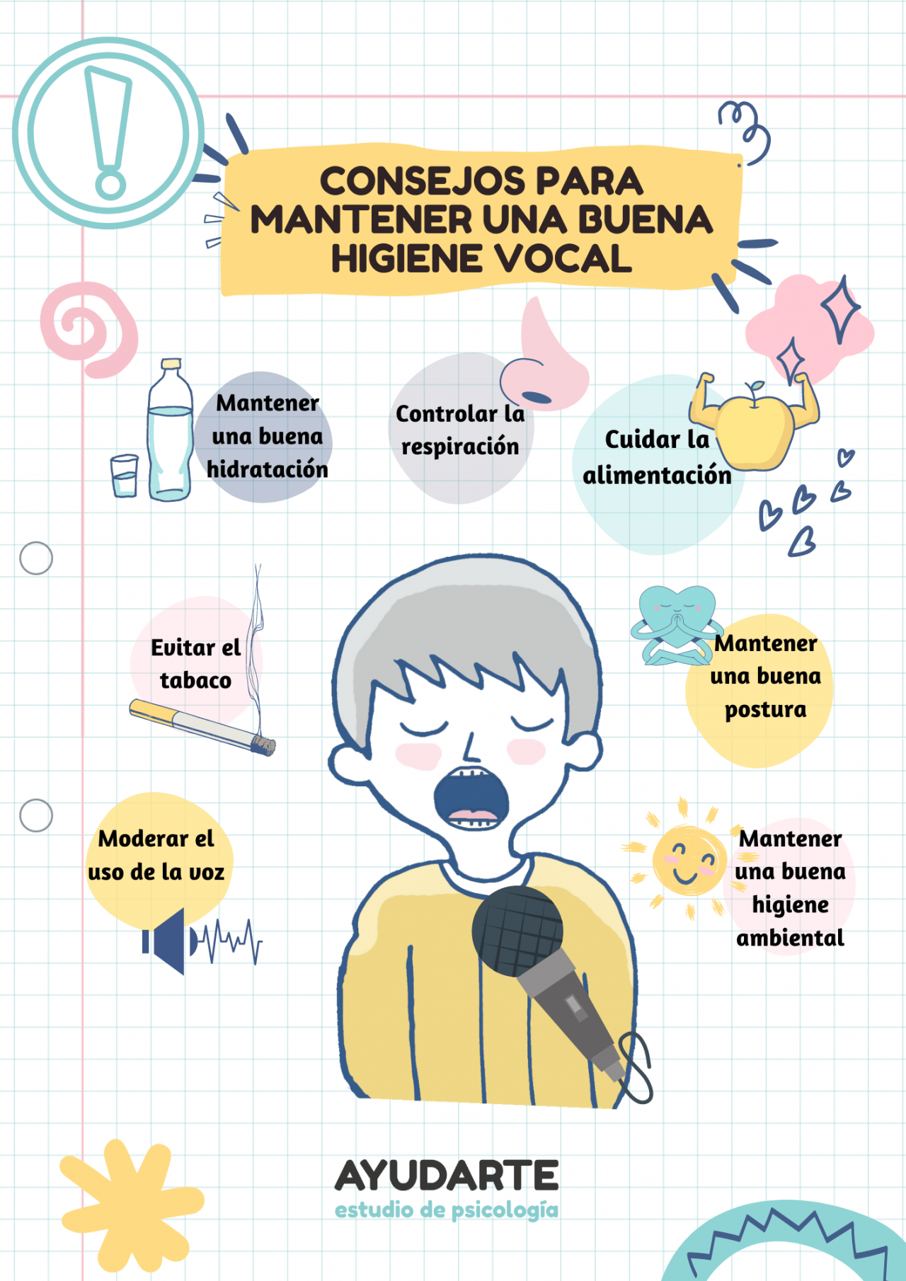 Consejos y estrategias para el cuidado de la voz - Ayudarte